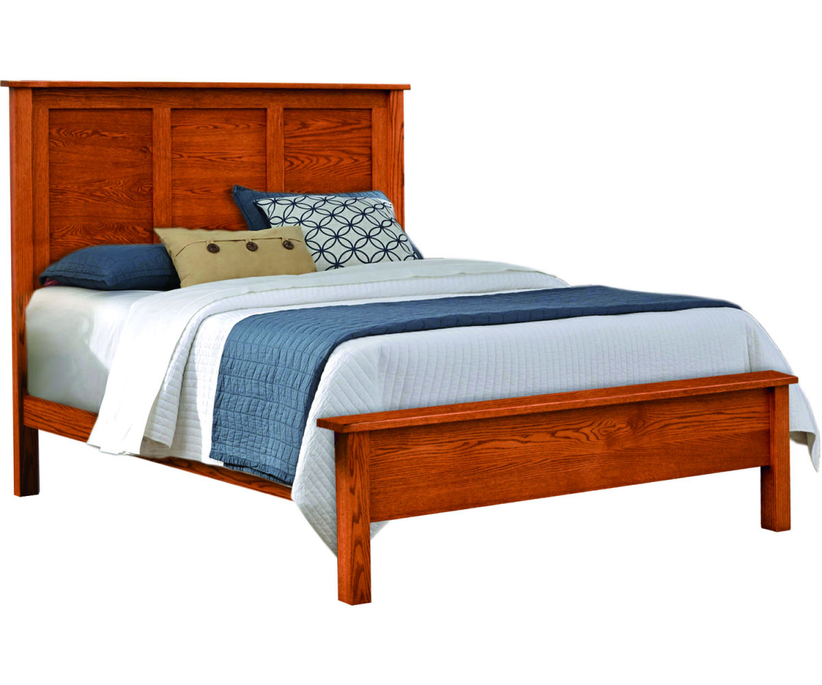 Shaker Bed with Regular Footboard - Shore Casual Furniture