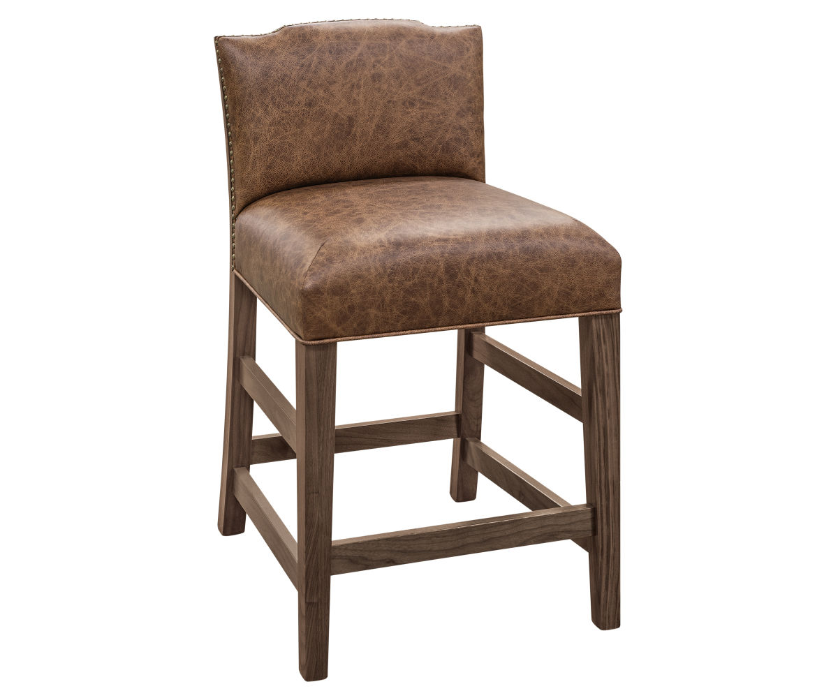 Bow River High Base Stationary Bar Chair - Shore Casual Furniture