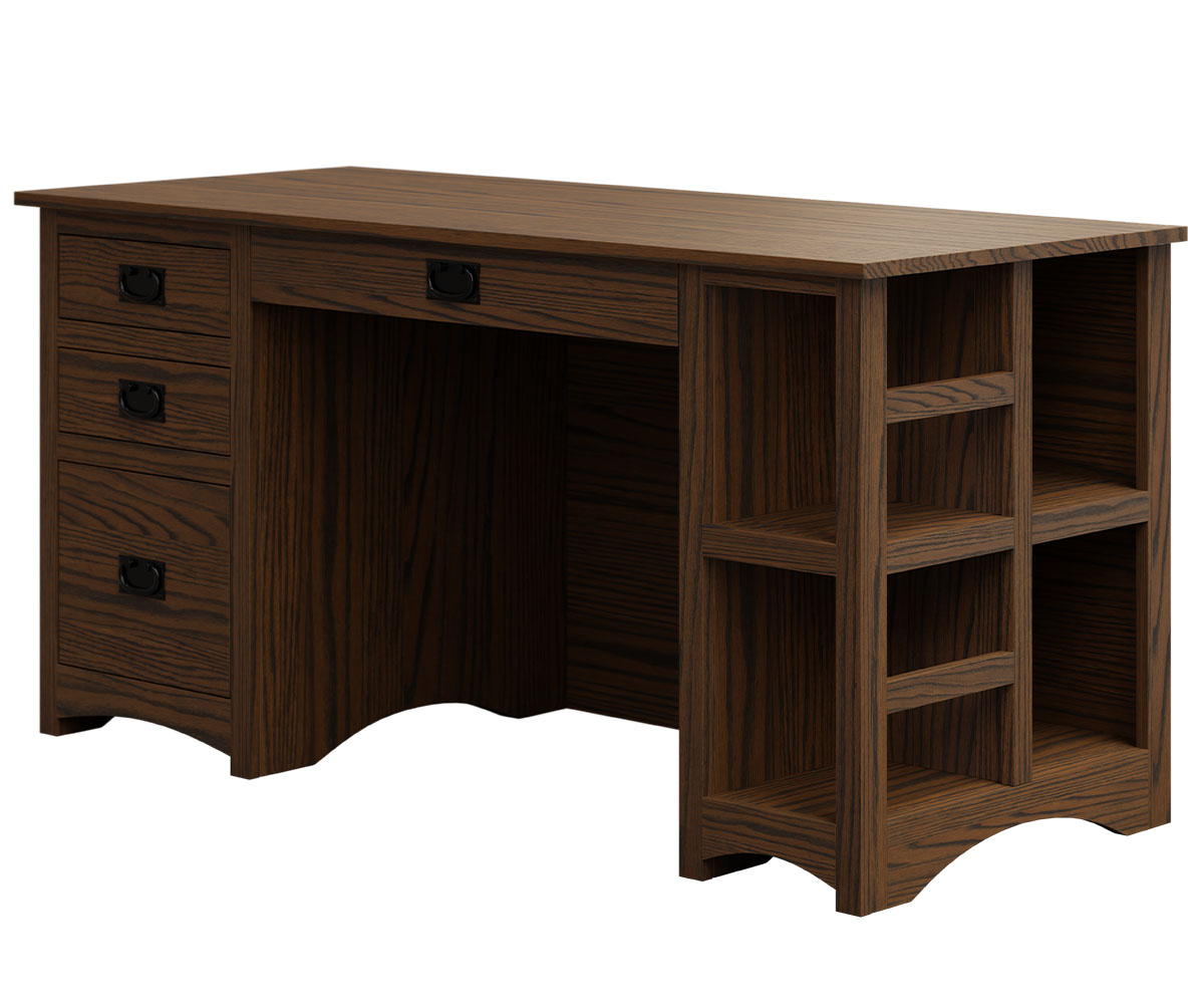 Craftsman Mission Desk - Shore Casual Furniture